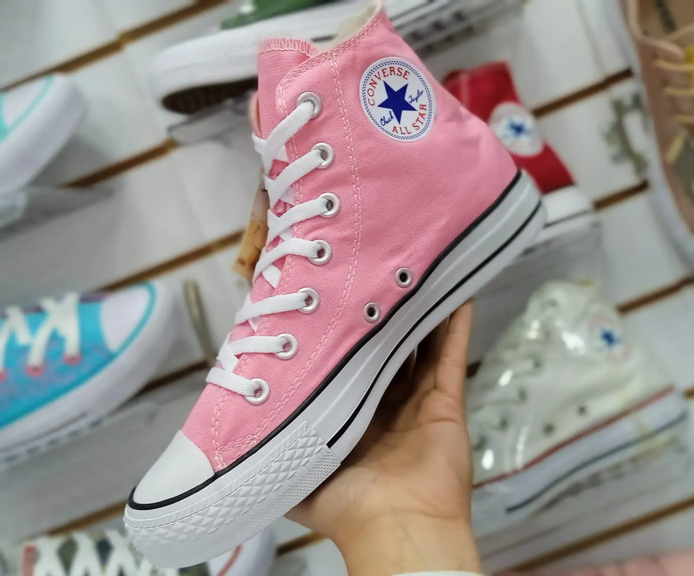 CONVERSE BOTA CLASICAS ROSADAS – Listo Compras